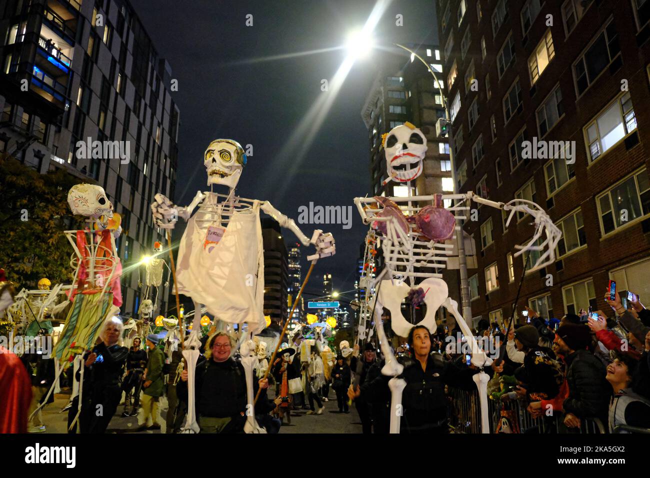 New York, NY, USA. 31st Oct, 2022. 49th Annual Village Halloween Parade ...