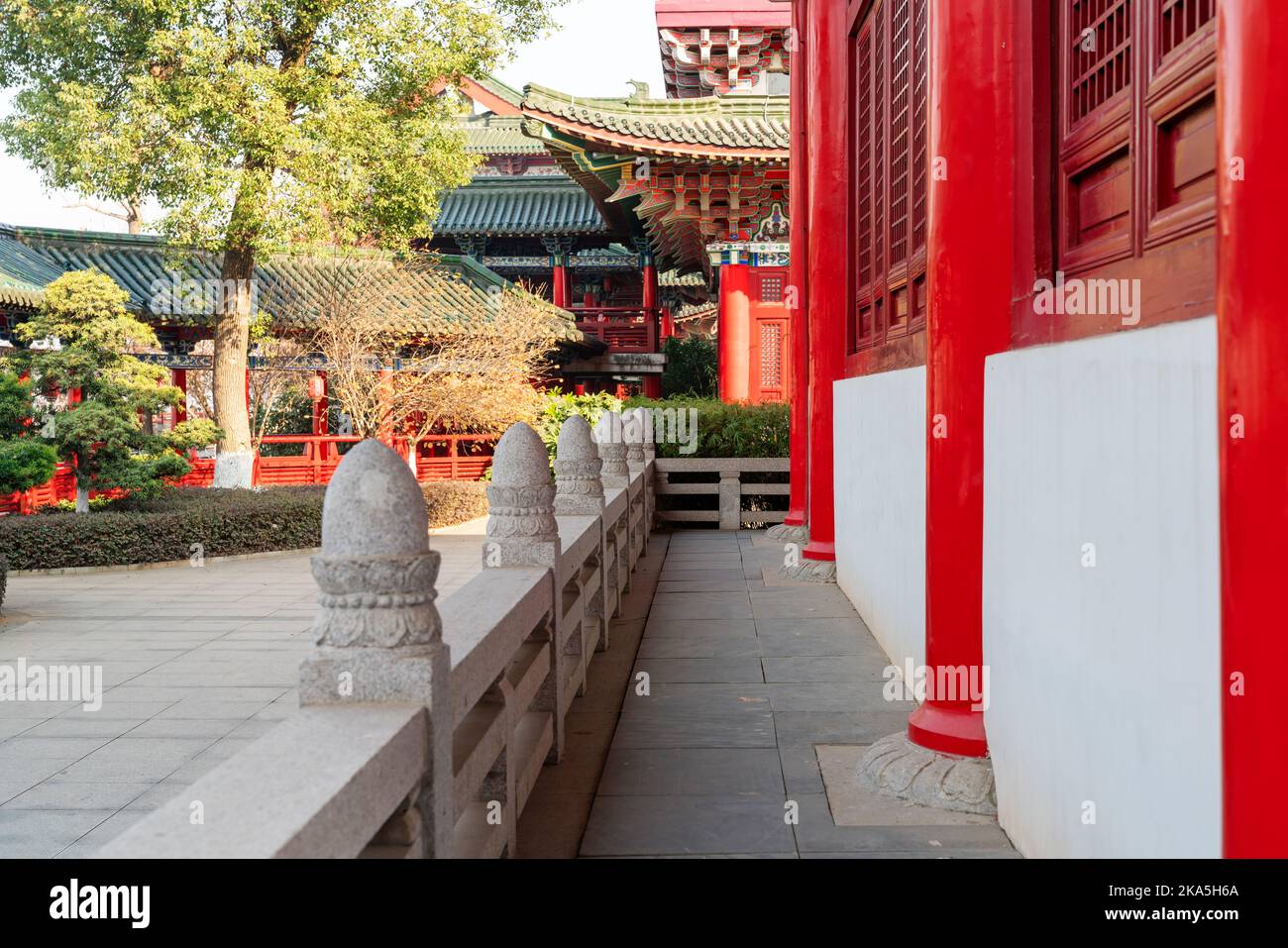 garden of southern Changjiang delta in China Stock Photo - Alamy