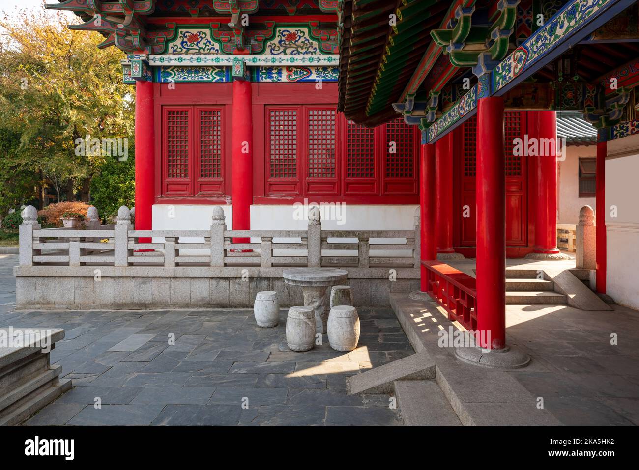 garden of southern Changjiang delta in China Stock Photo - Alamy