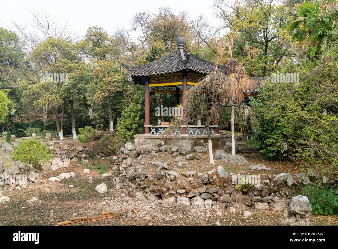 garden of southern Changjiang delta in China Stock Photo - Alamy