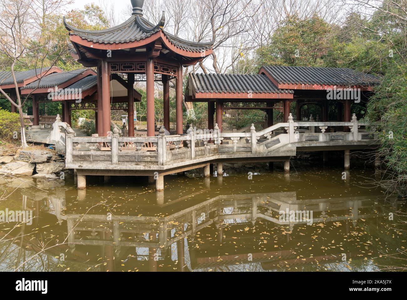 garden of southern Changjiang delta in China Stock Photo - Alamy