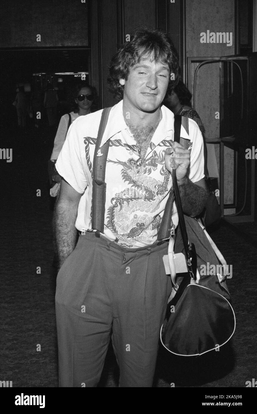 Robin Williams 1979 Credit: Ralph Dominguez/MediaPunch Stock Photo - Alamy