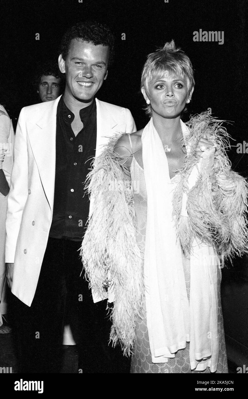 Britt Ekland and James Kelley Circa 1980's Credit: Ralph Dominguez ...