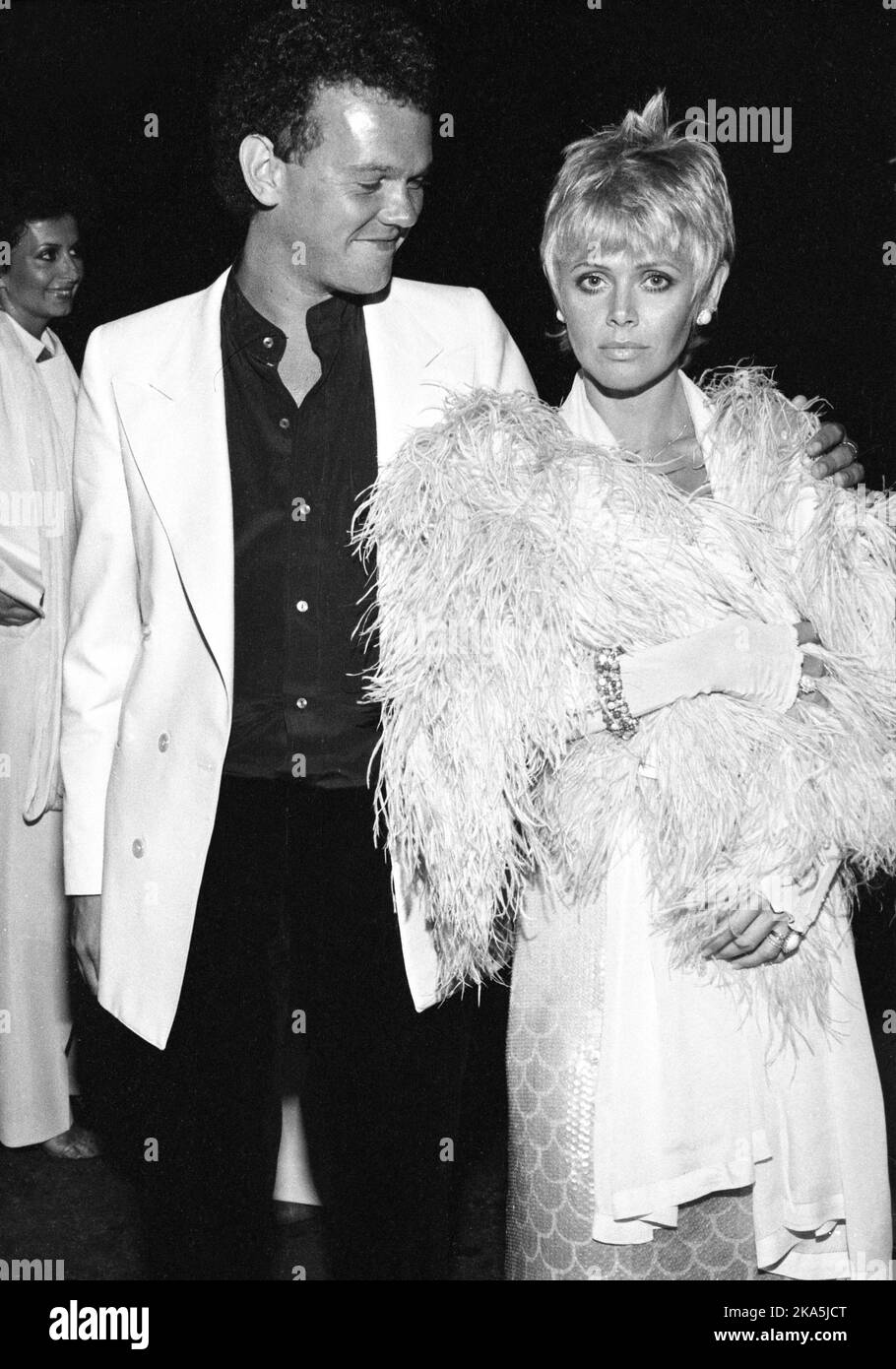 Britt Ekland and James Kelley Circa 1980's Credit: Ralph Dominguez ...