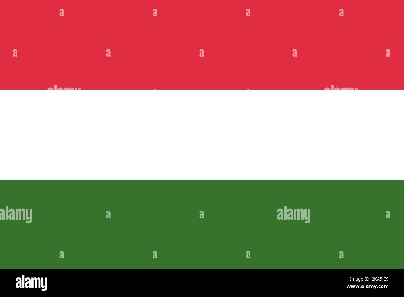 Flag of Hungary. Hungarian national banner and patriotic symbol ...