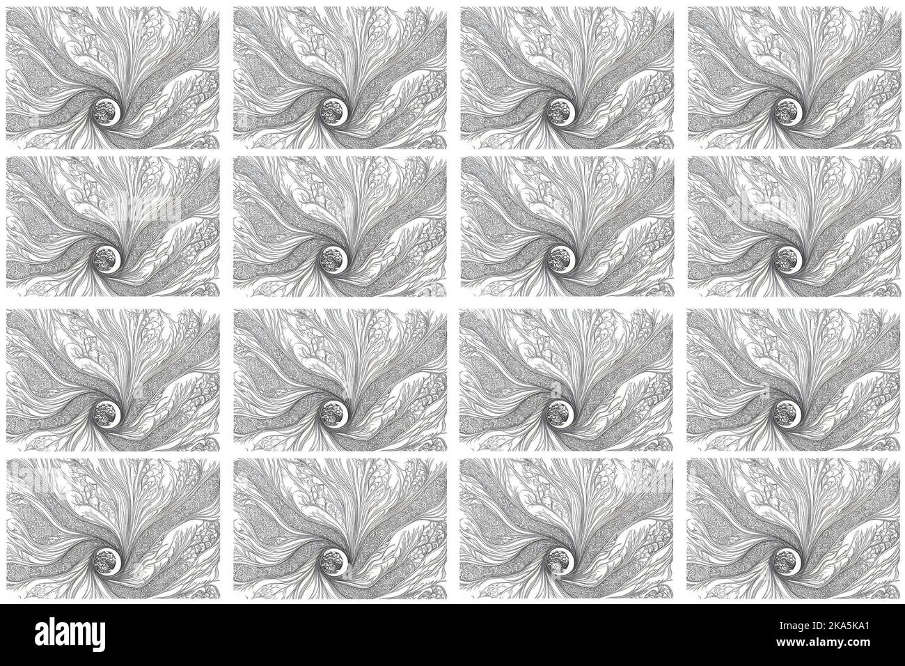 Monotone seamless repeating pattern for fabric, wallpaper and could be ...