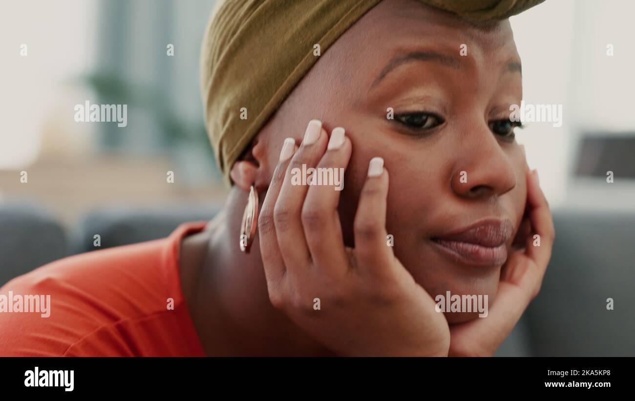 Sad moody woman suffering hi-res stock photography and images - Alamy