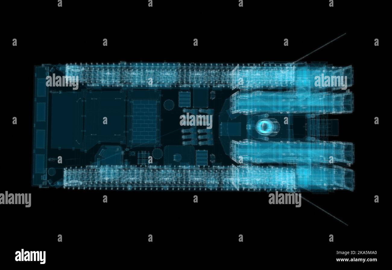 Military track missle system Stock Photo - Alamy
