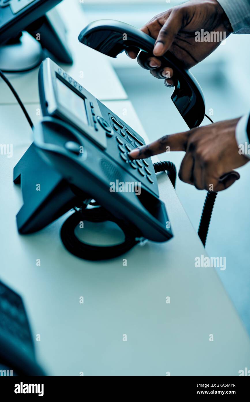 Lets see what the clients want today. Closeup shot of unrecognizable ...