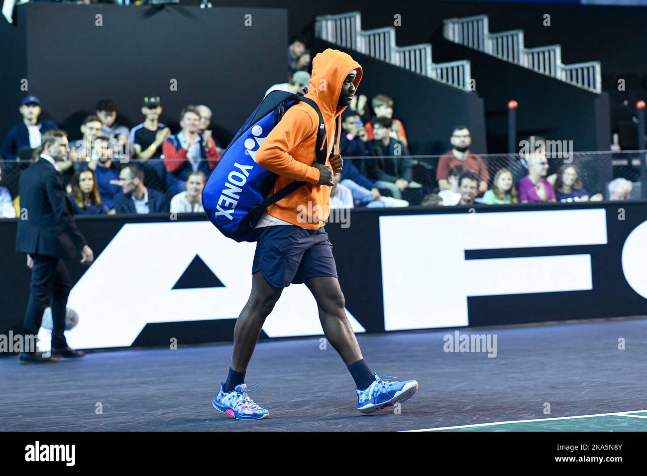 Paris, France. October 31, 2022, Frances Tiafoe of USA during the Rolex ...