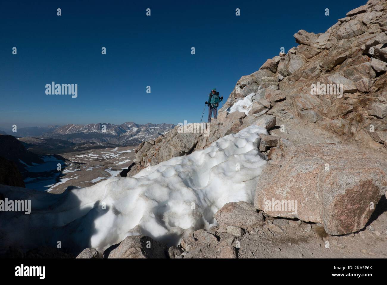 Ascending Forester Pass, Sequoia and Kings Canyon National Parks ...