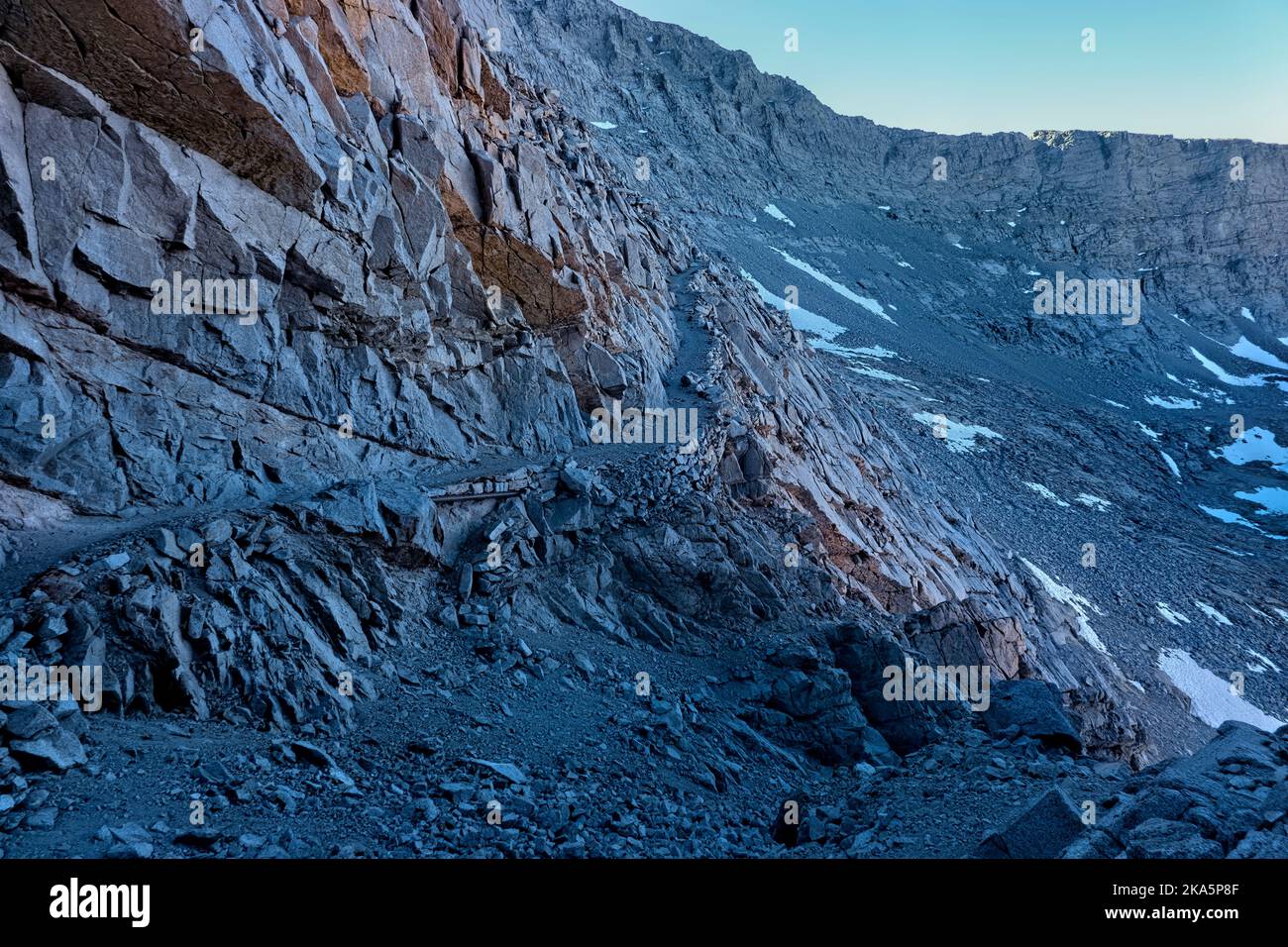 Ascending Forester Pass, Sequoia and Kings Canyon National Parks ...