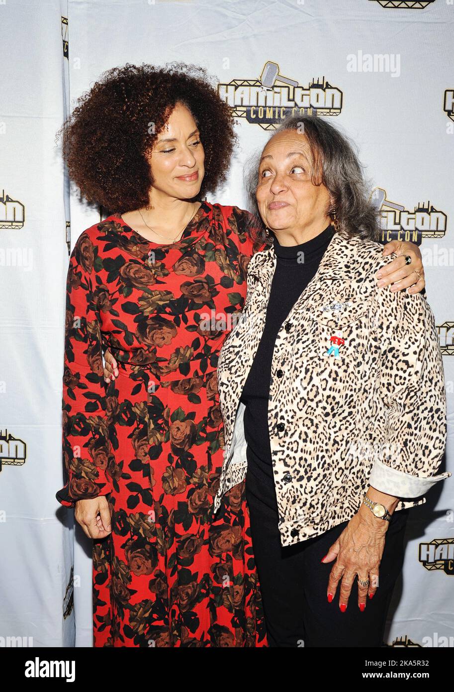 24 September 2022 - Hamilton, Ontario, Canada. Actresses Karyn Parsons ...