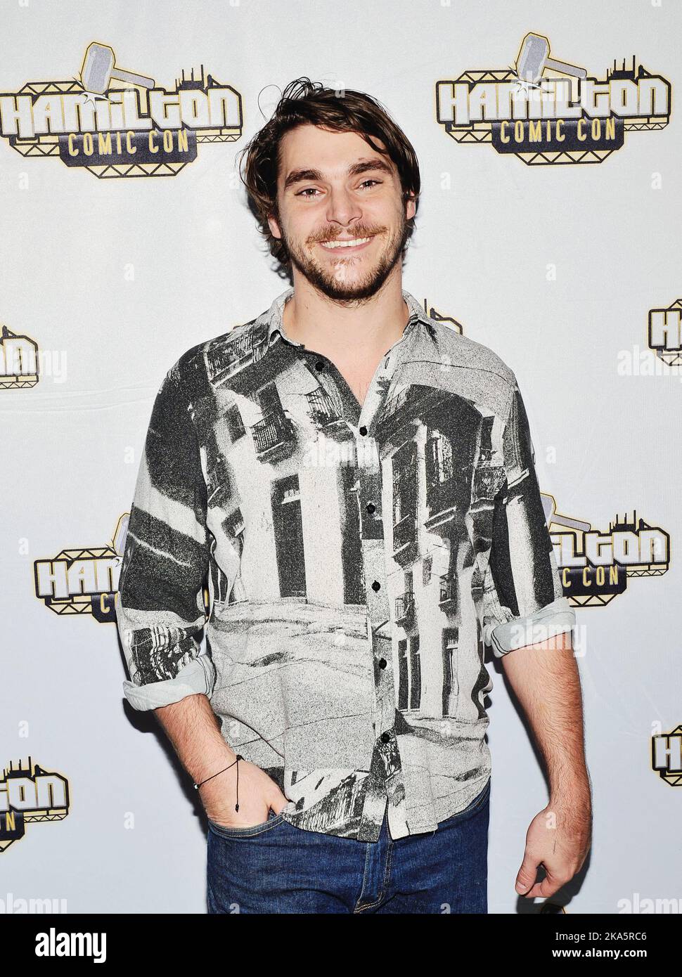 24 September 2022 - Hamilton, Ontario, Canada. American actor RJ Mitte ...