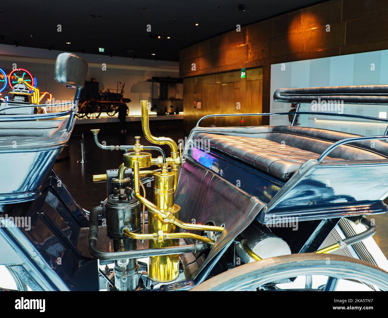 Daimle motor draisine mercedes benz museum hi-res stock photography and ...