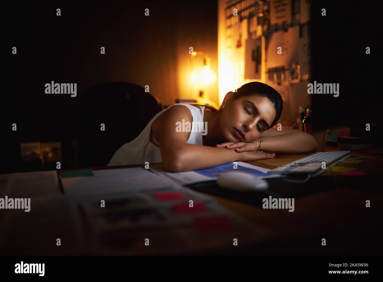 Not Everyone Can Survive The Night Shift A Young Businesswoman
