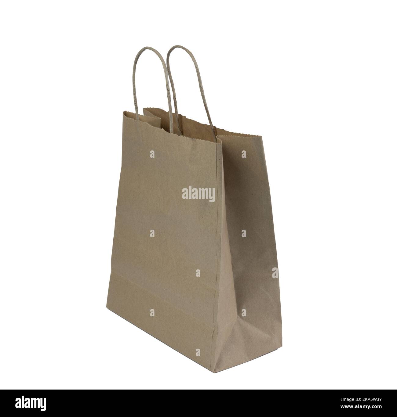 a paper bag on a transparent background Stock Photo - Alamy