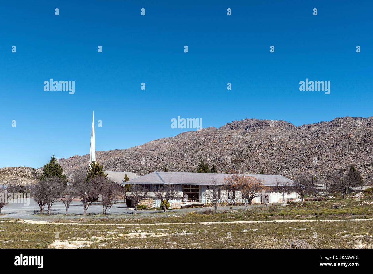 OP DIE BERG, SOUTH AFRICA - SEP 9, 2022: The Dutch Reformed Church and ...