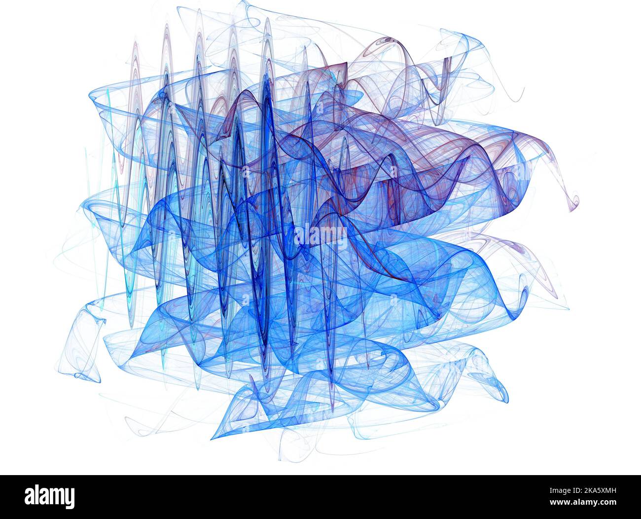 Abstract fractal graphics. Design element. White background Stock Photo ...