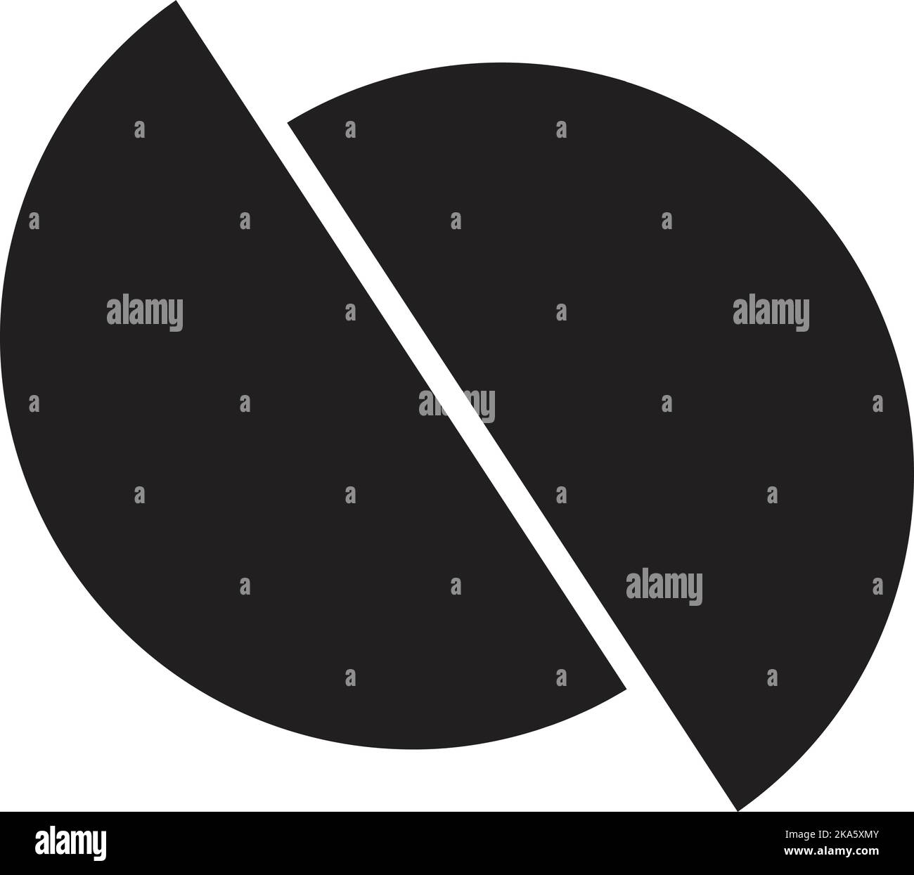 Half circle logo Stock Vector Images - Alamy