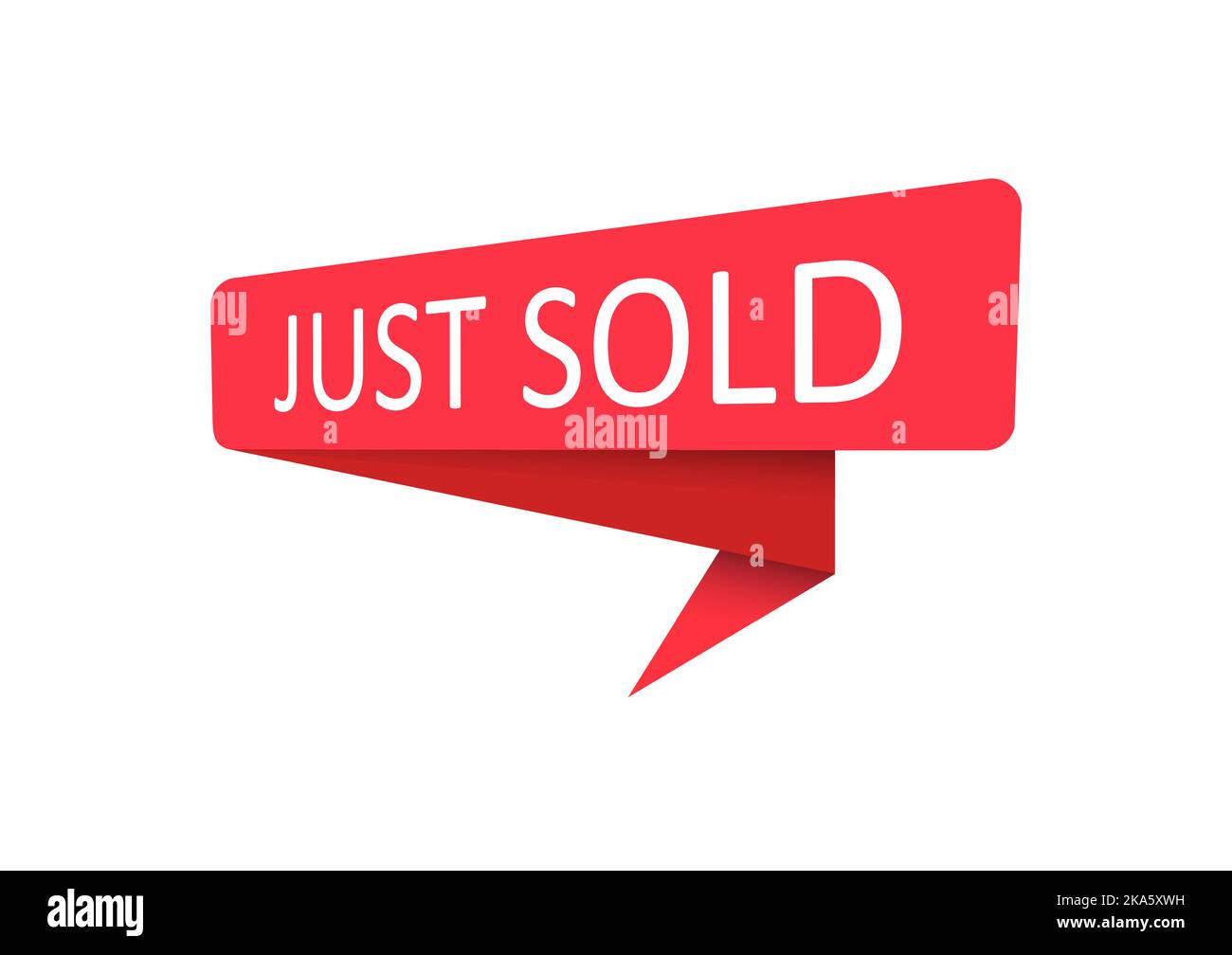 Just sold vector vectors hi-res stock photography and images - Alamy