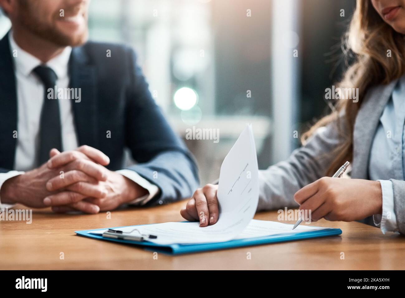 Checking reports in order hi-res stock photography and images - Alamy