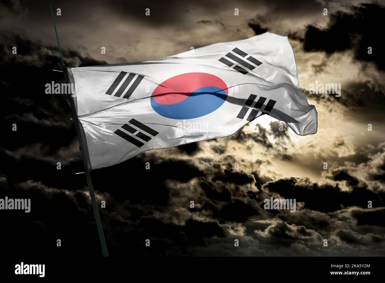 The flag of South Korea, also known as the Taegukgi Seoul crowd crush ...