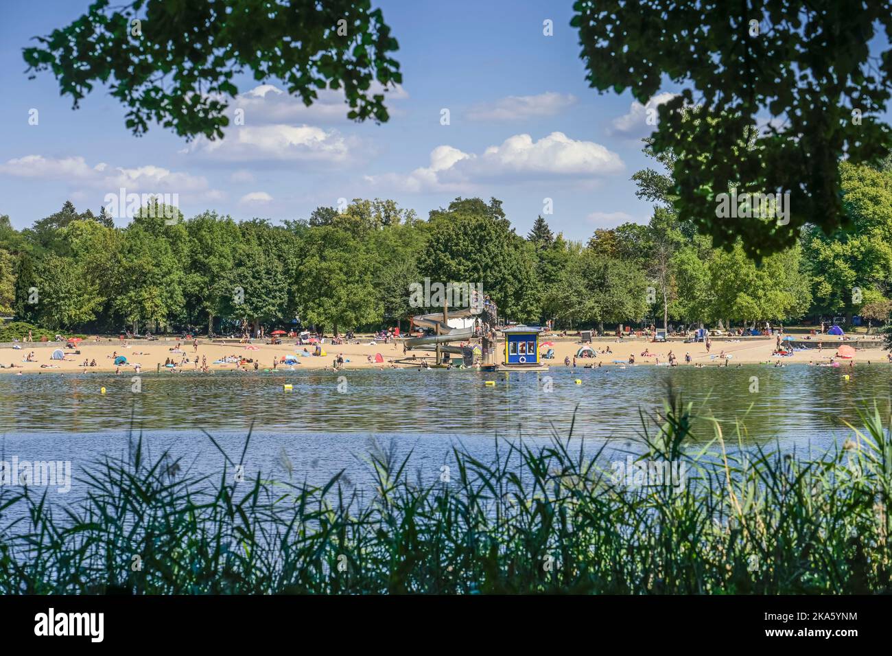 Strandbad Orankesee, Hohenschönhausen, Lichtenberg, Berlin, Deutschland ...