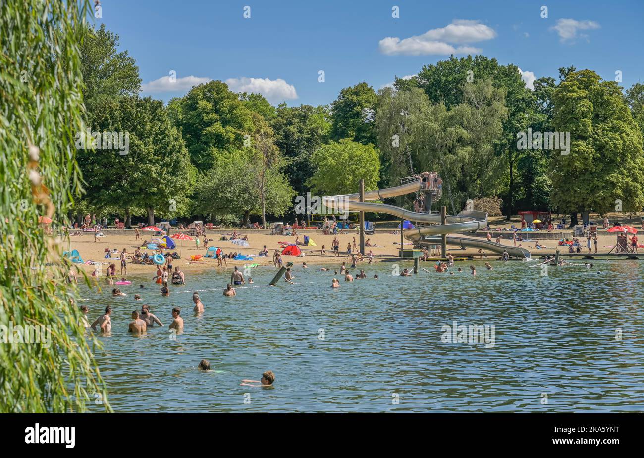 Strandbad Orankesee, Hohenschönhausen, Lichtenberg, Berlin, Deutschland ...