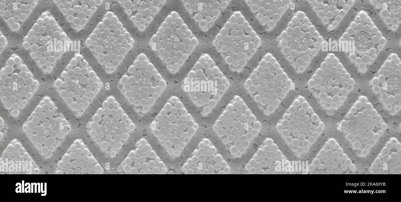 Polystyrene cells foam view as background Stock Photo - Alamy