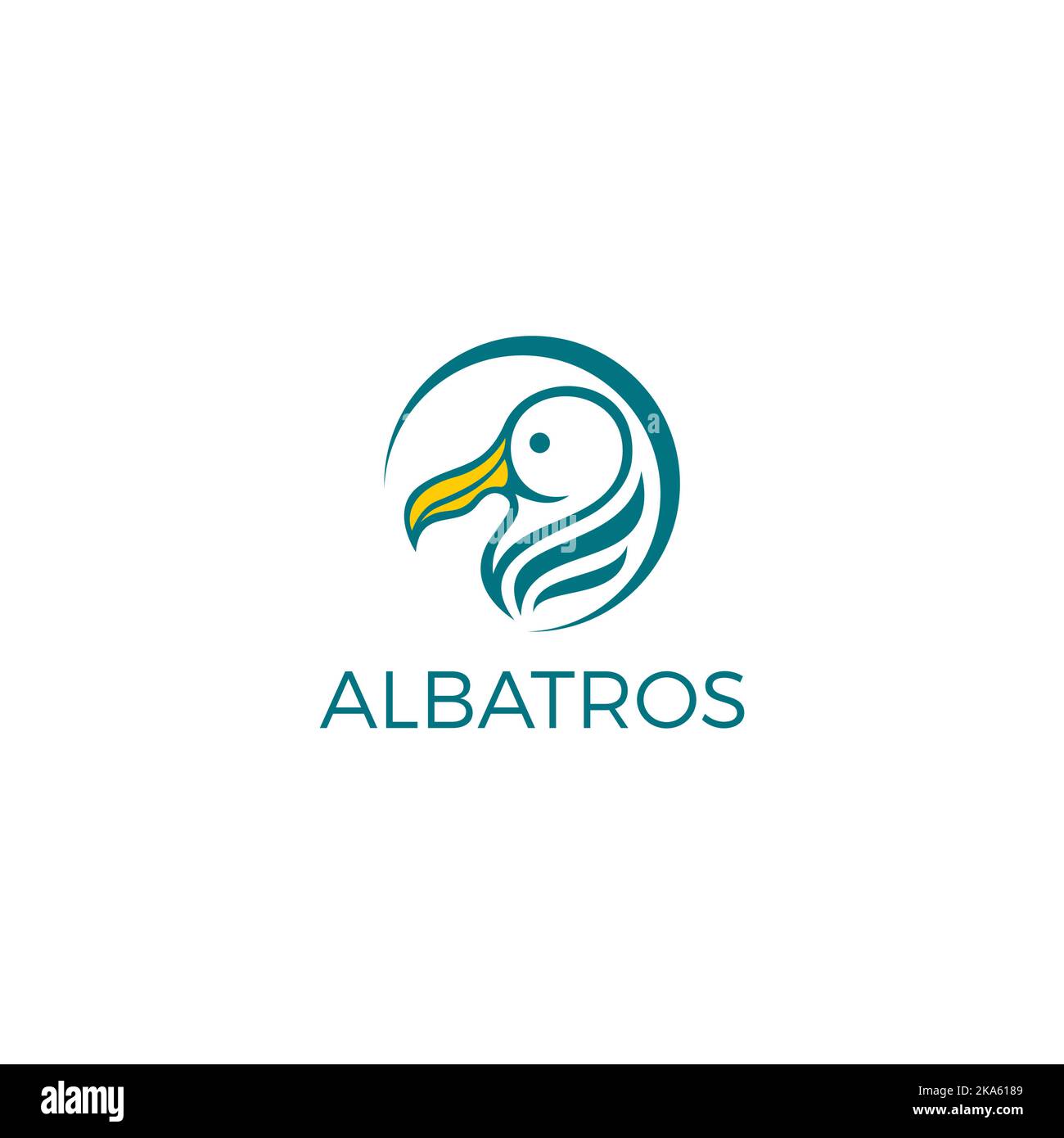 Albatross logo vector hi-res stock photography and images - Alamy