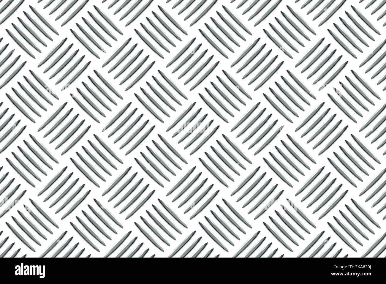 Stainless steel checkerplate industry realistic seamless pattern Stock ...