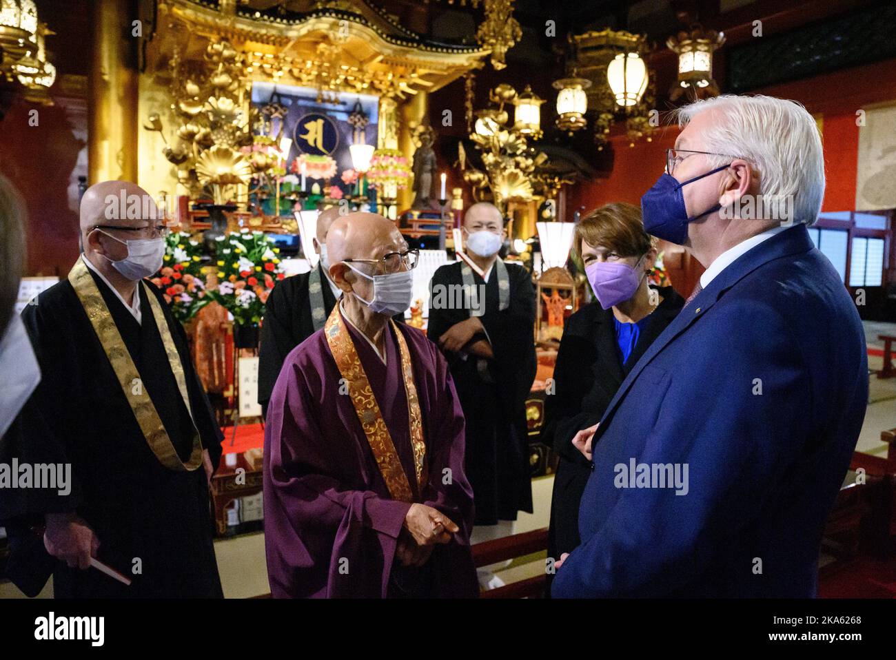 Tokio, Japan. 01st Nov, 2022. German President Frank-Walter Steinmeier ...