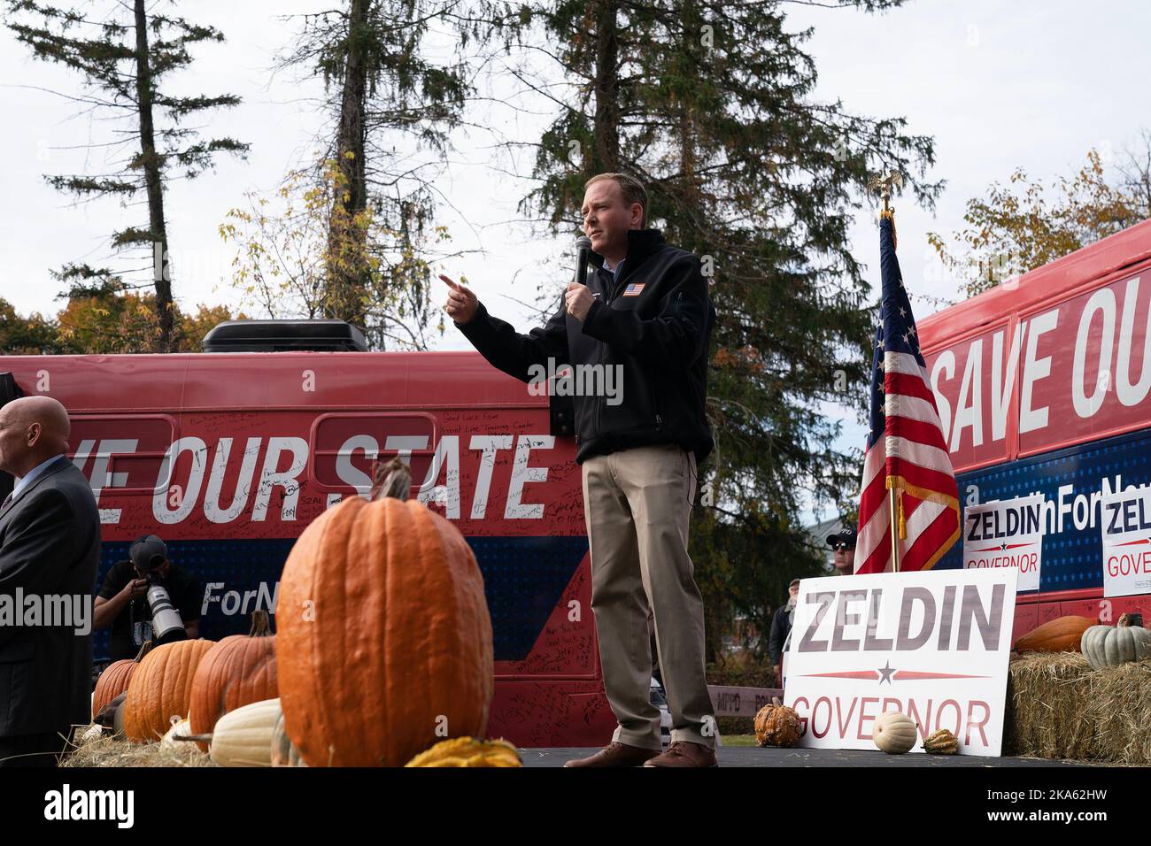 Thornwood, New York, USA. 31st Oct, 2022. Republican candidate for ...