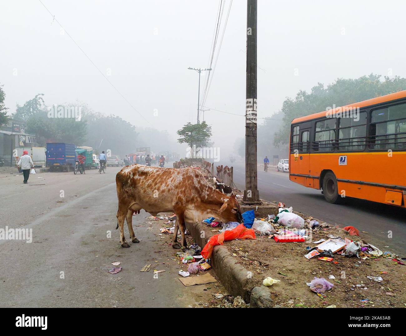 Pollution ghaziabad, india hi-res stock photography and images - Alamy