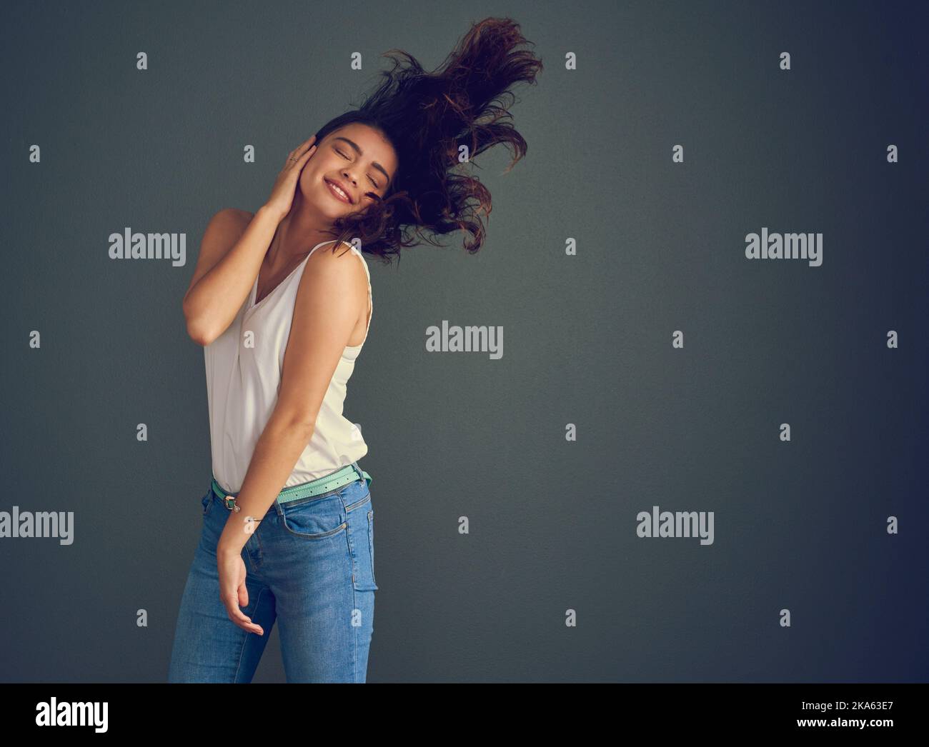 Wind blown face hi-res stock photography and images - Alamy