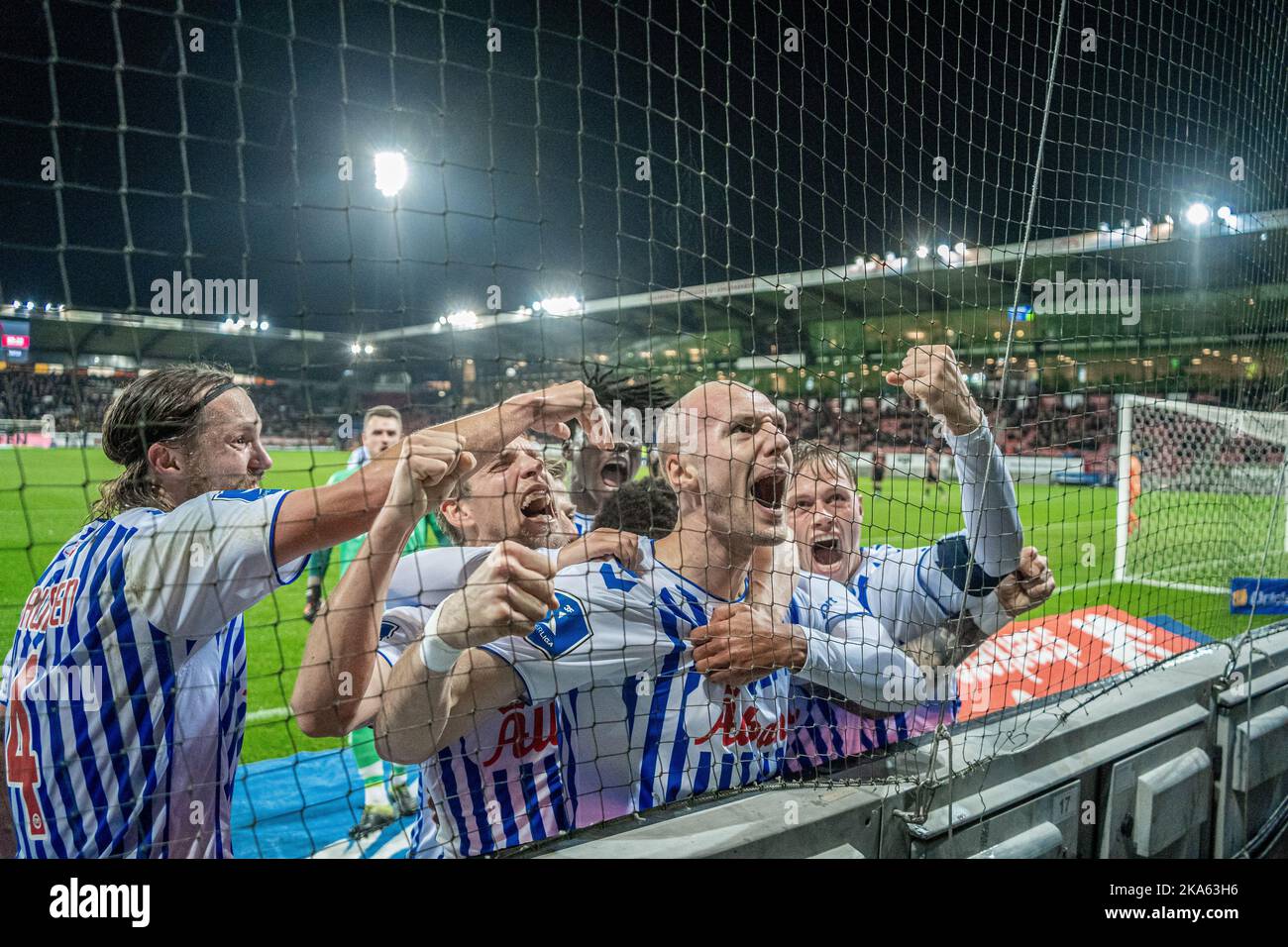 Herning, Denmark. 31st Oct, 2022. Aron Elis Thrandarson of Odense ...