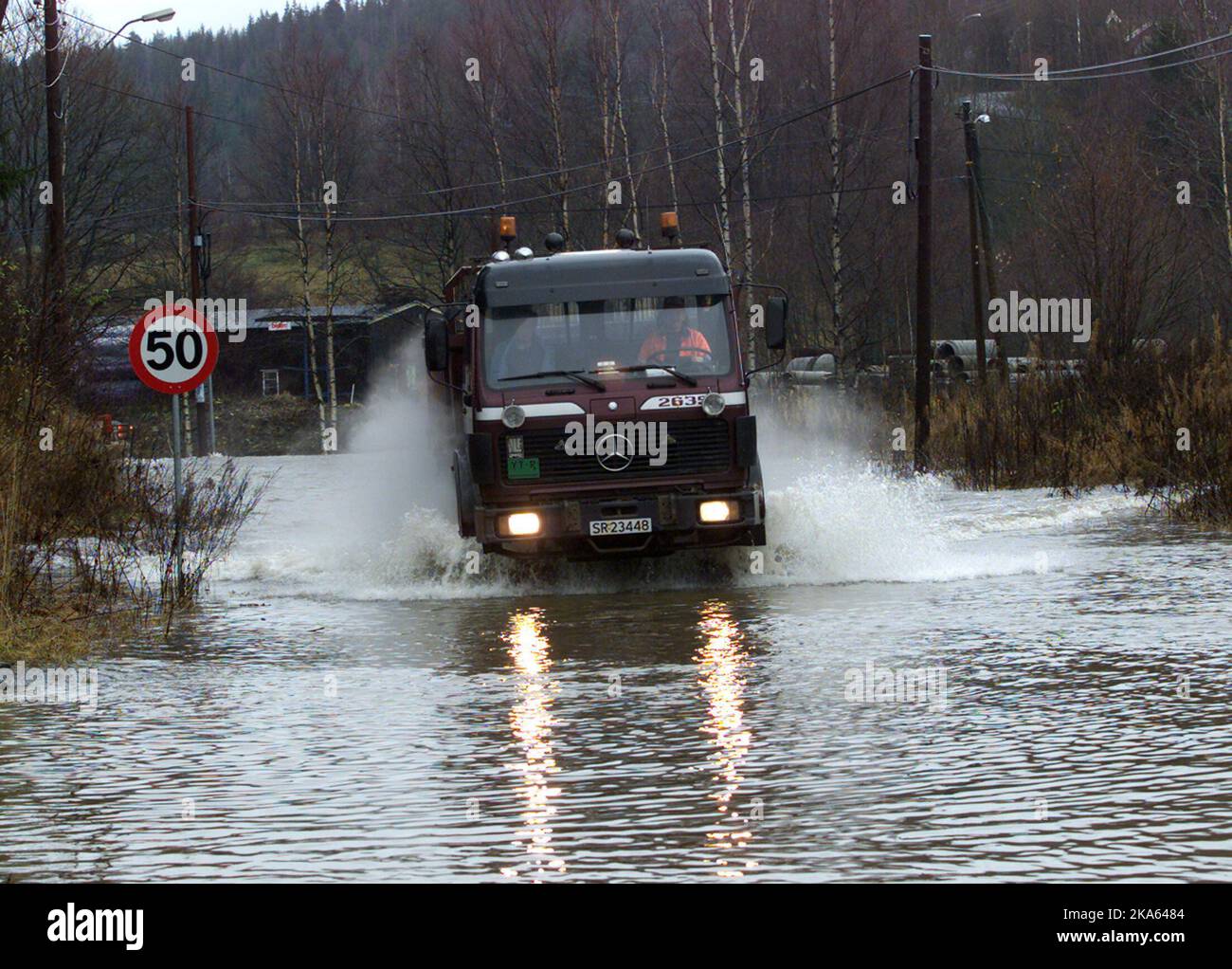Eastern and Southern Norway is suffering under the pressure of flooding ...