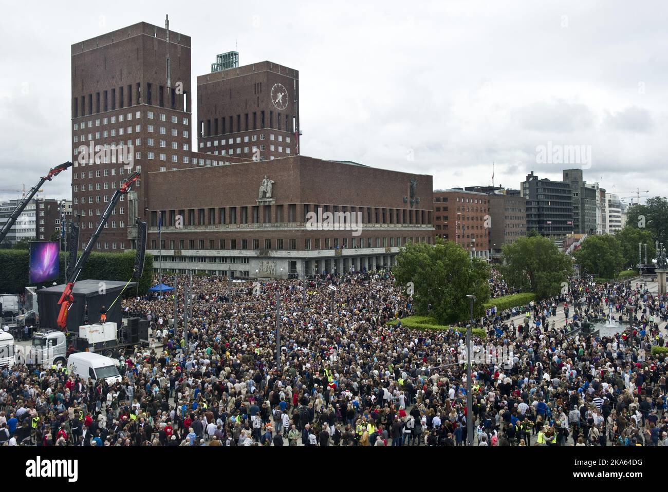 Oslo attack hi-res stock photography and images - Alamy