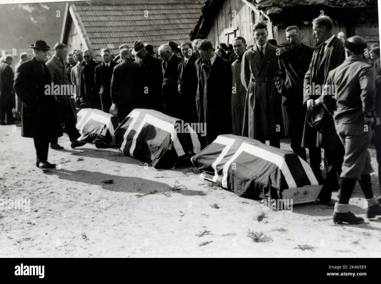 On the night of April 7th, 1934 a landslide of rock fell off the ...