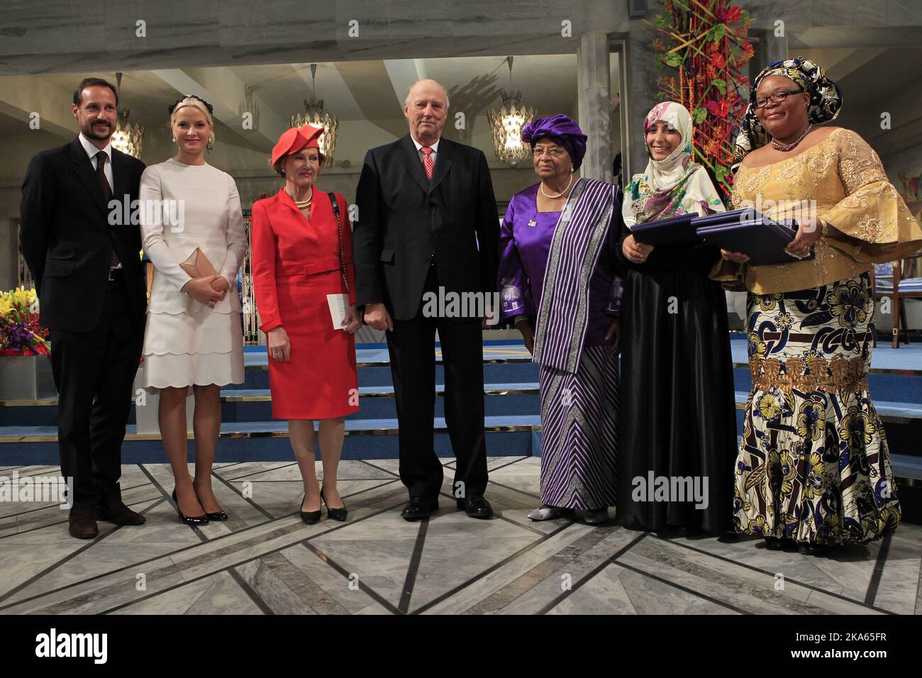 Ellen johnson sirleaf family hi-res stock photography and images - Alamy