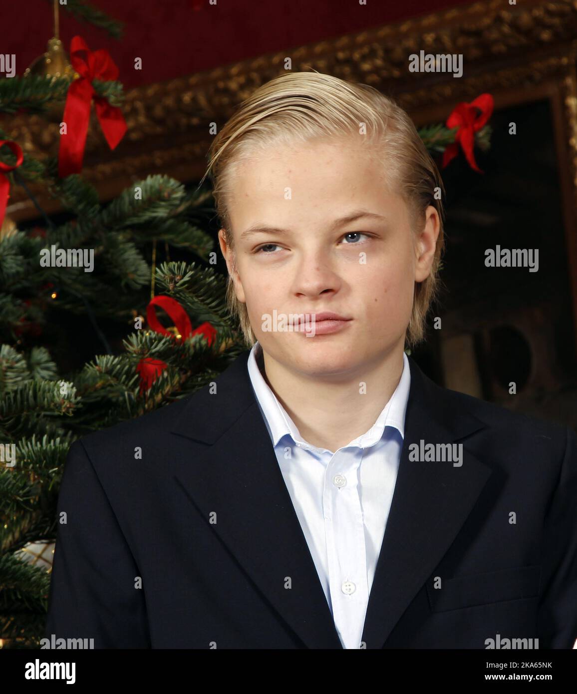 Marius Borg Hoiby, son of Crown Princess Mette-Marit, pictured at the ...
