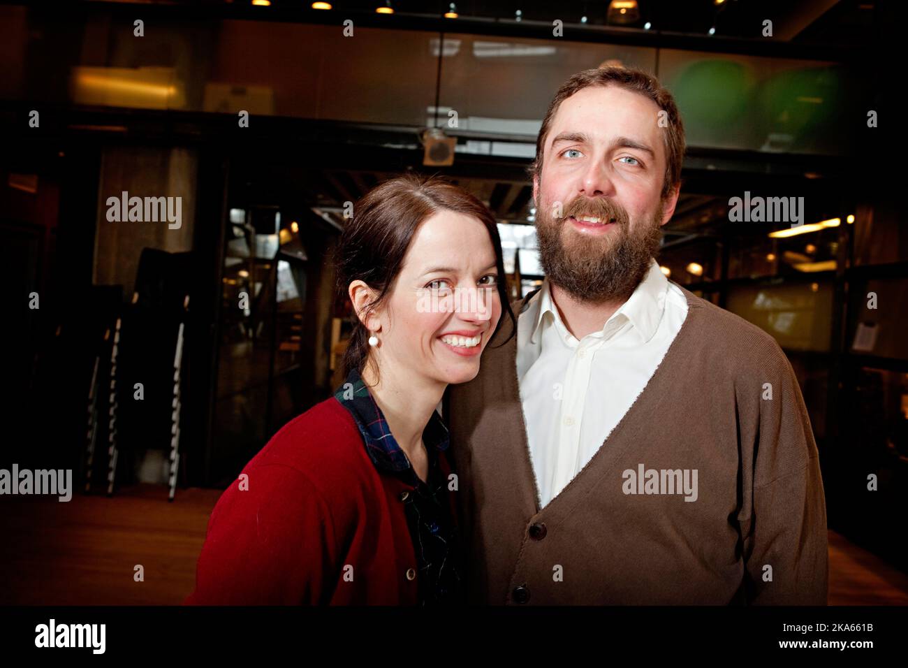 Screenplay authors behind Lilyhammer. The couple Anne Bjornstad (40 ...