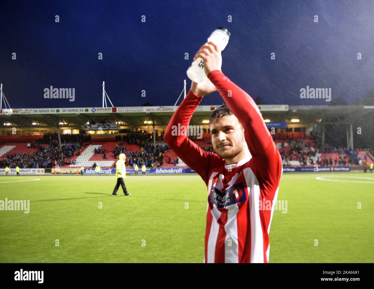 UEFA Europa League, Josh Pritchard by Europa Cup tie between Tromso IL ...