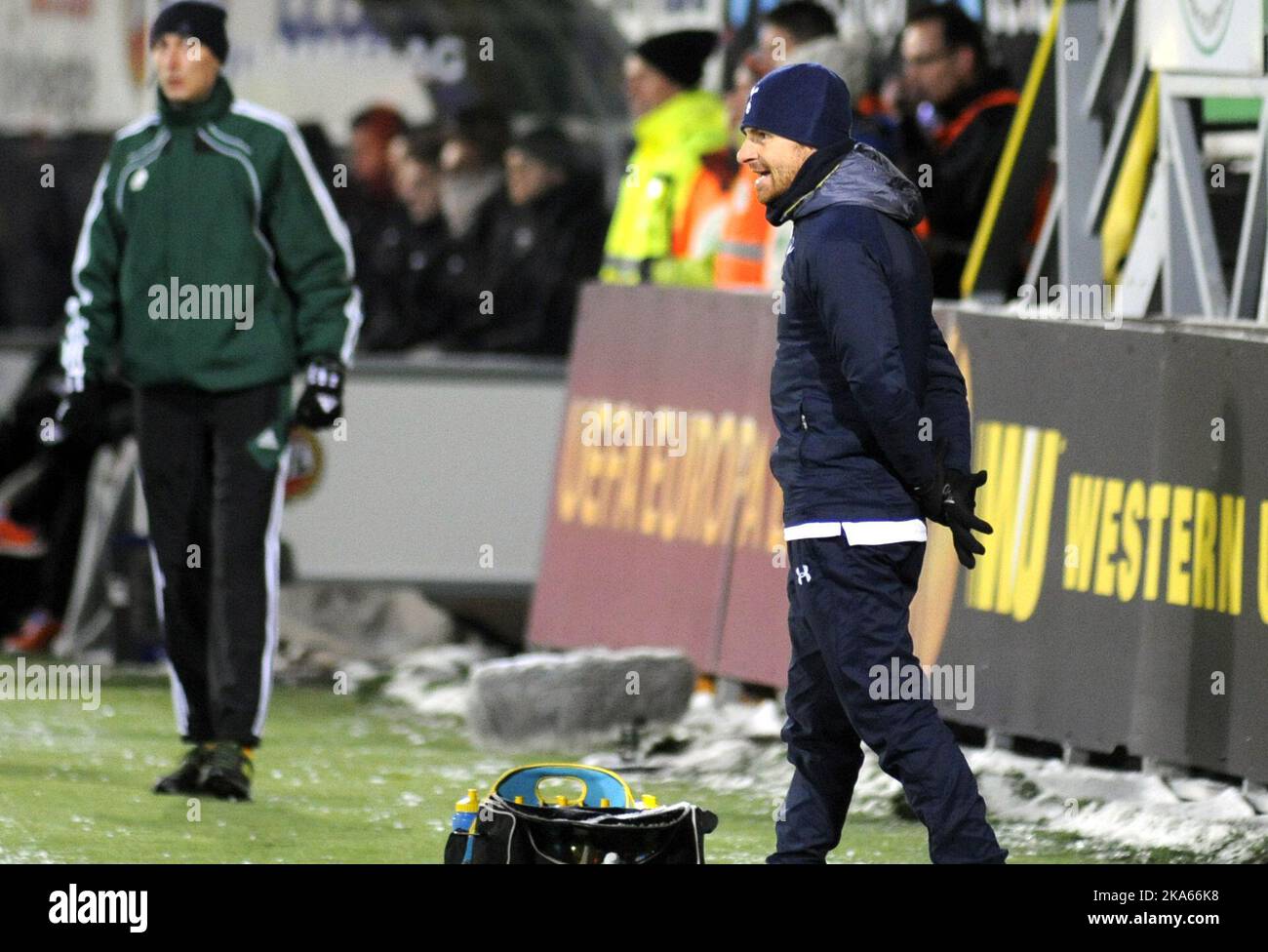 Tottenham's coach Andre Villas-Boas Stock Photo - Alamy