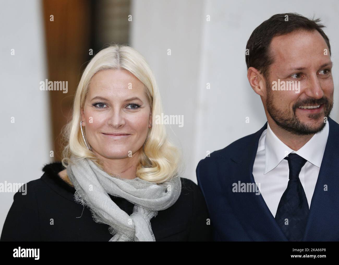 Crown Princess Mette-Marit and Crown Prince Haakon attend the annual ...