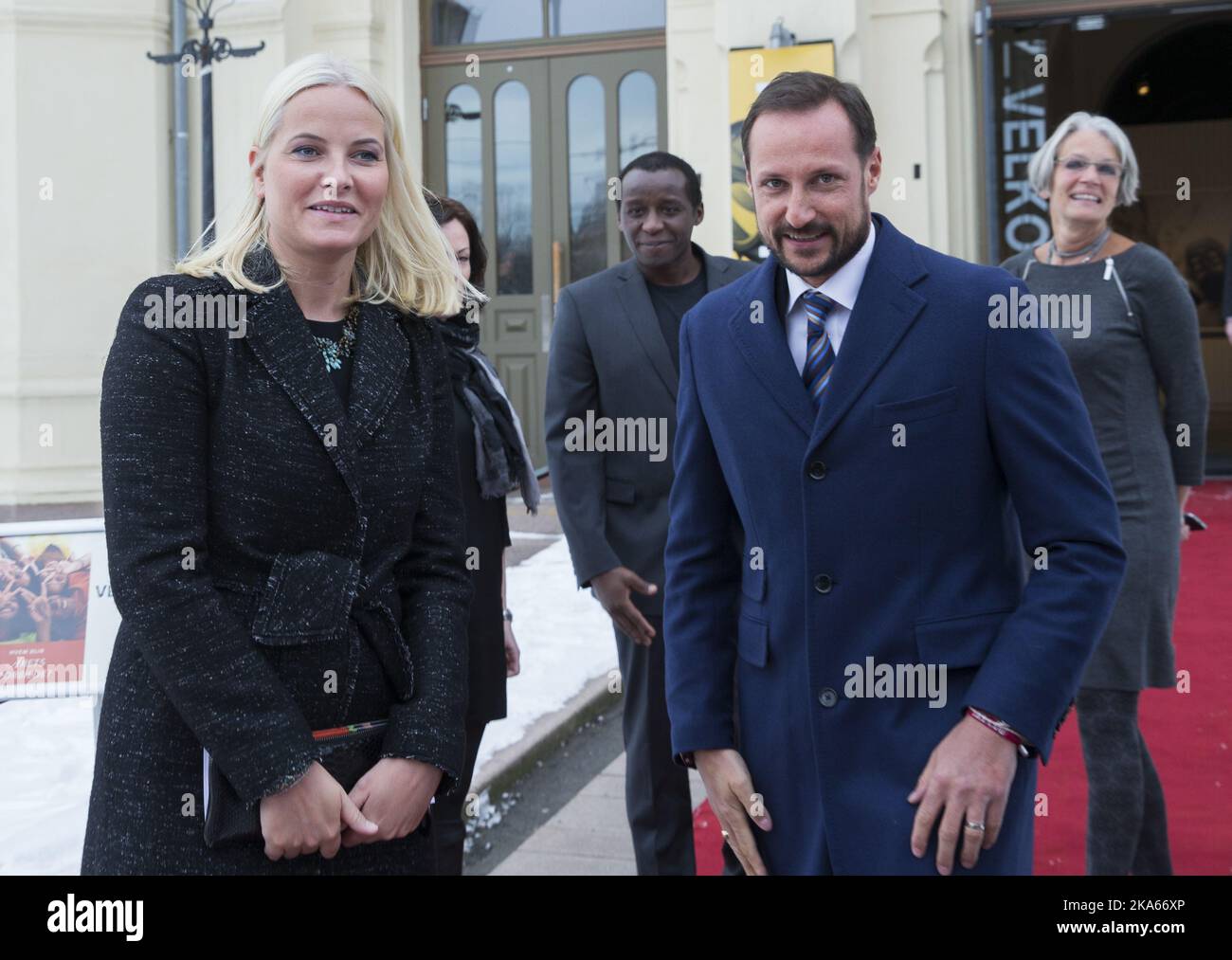 Crown Prince Haakon and Crown Princess Mette-Marit attend the ...