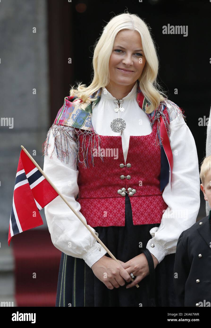 The Norwegian Crown Prince family, Crown Princess Mette-Marit seen ...