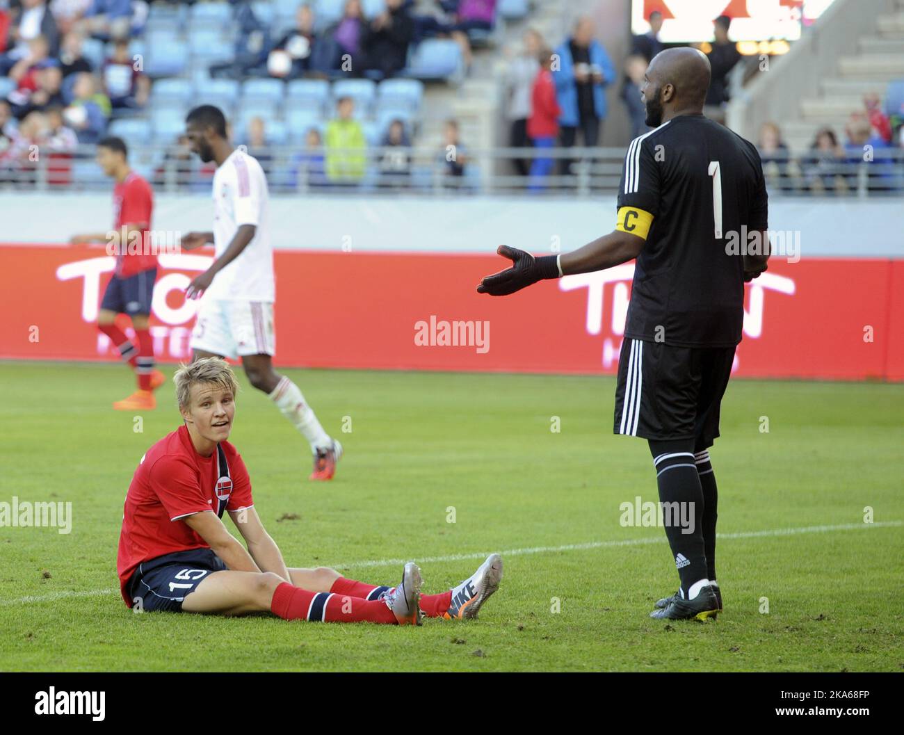 15 year old Martin Odegaard, Norway's youngest player ever in the ...