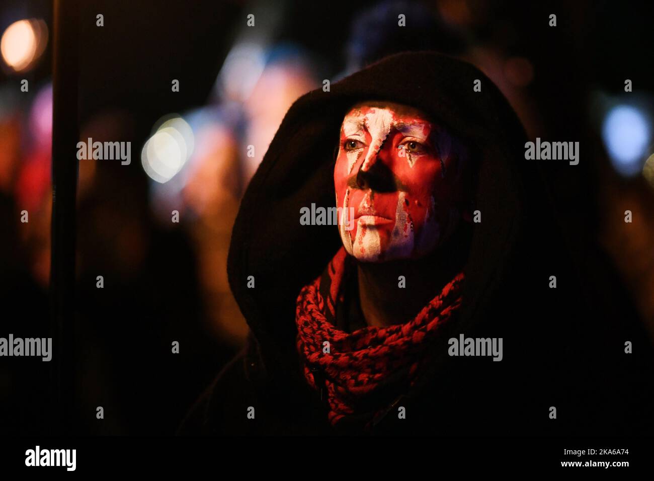 Edinburgh Scotland, UK 31 October 2022. The Beltane Fire Society’s ...